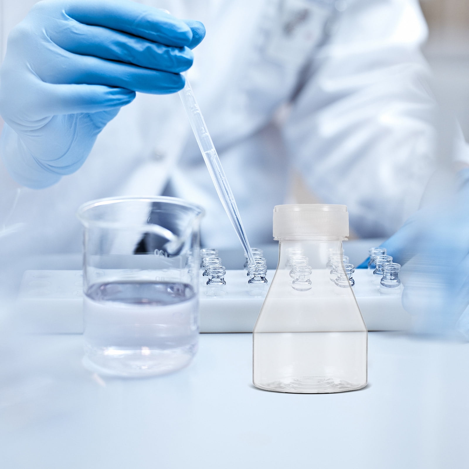 FRCOLOR 2Pcs Plastic Bottles for Sample Preservation High-Temperature ...