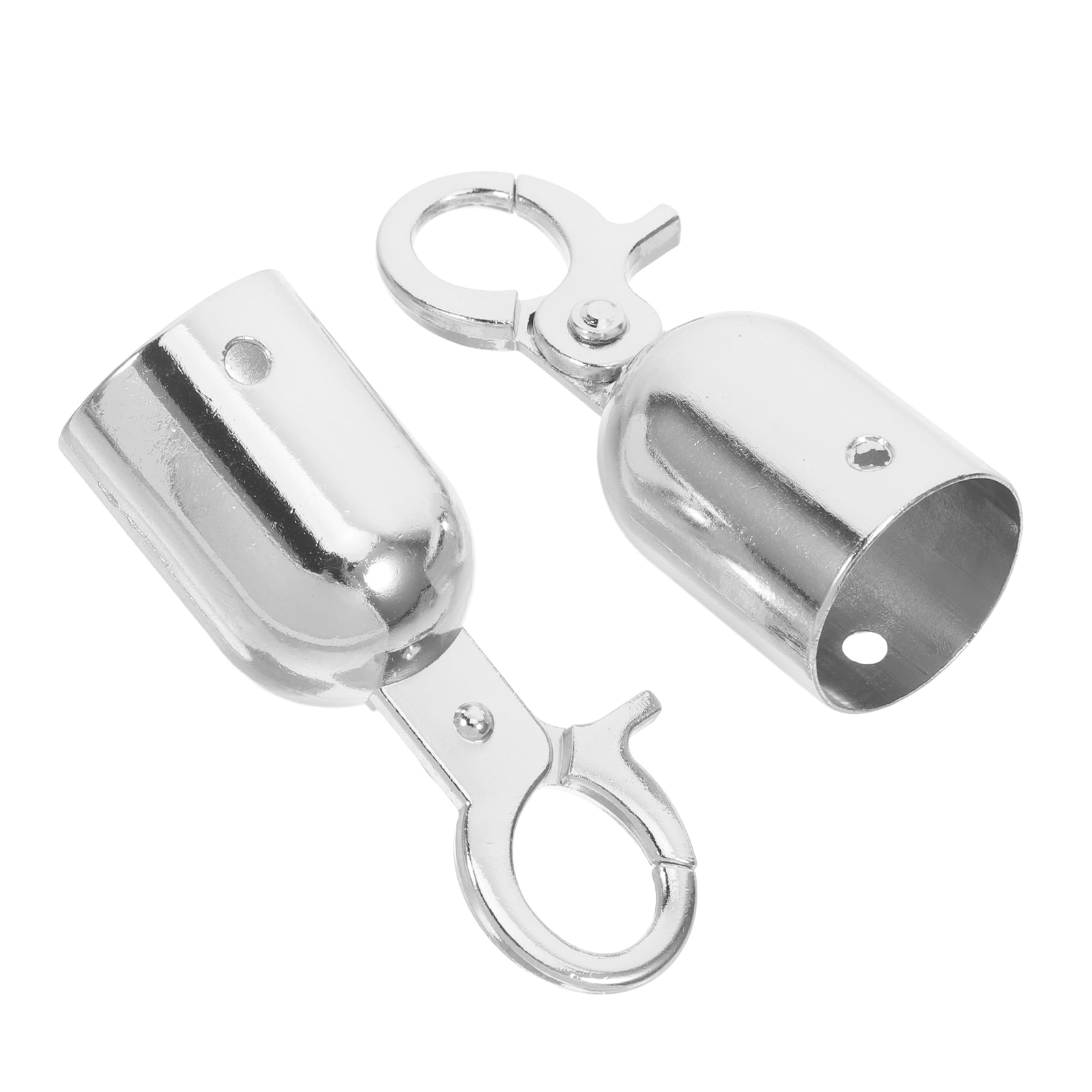 FRCOLOR 2Pcs Rope End Stop Handrails Cord Locks Post Queue Rope Ends ...