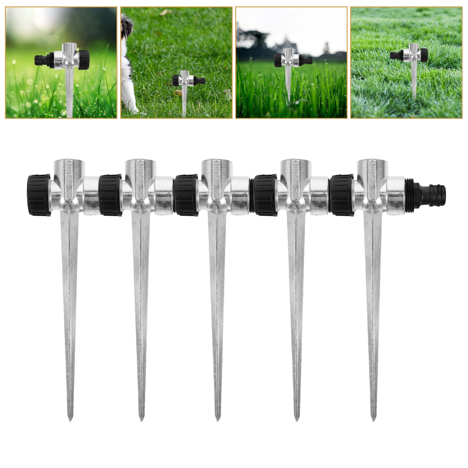 FRCOLOR 2Pcs Sprinkler Spike for Connect Multiple Sprinklers in Garden ...