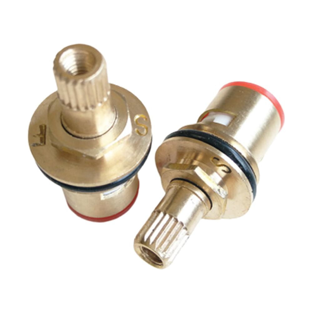 FRCOLOR 2pcs 20mm Copper Faucet Ceramic Disc Core Hot Cold Water ...