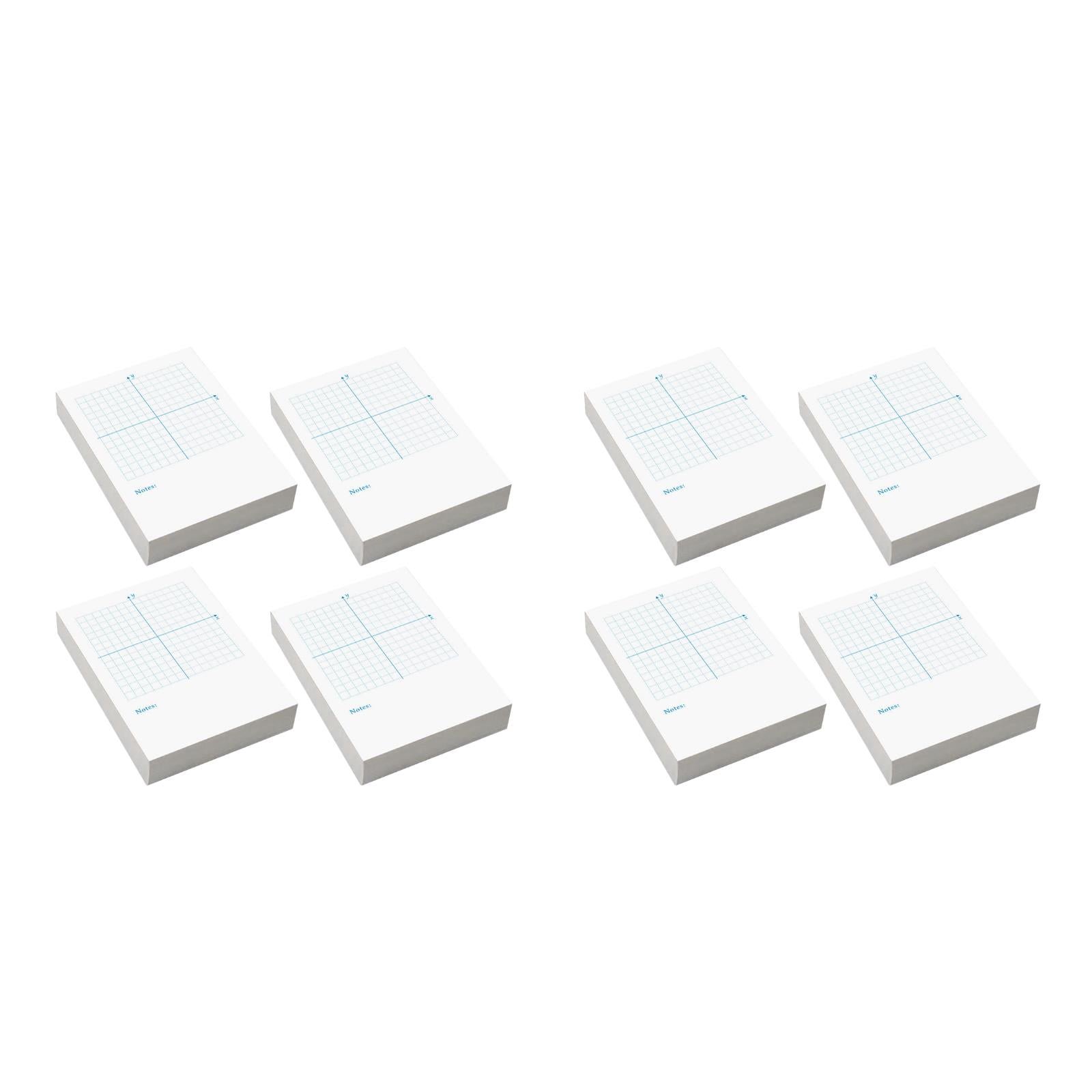 FRCOLOR 2pcs 4 Books Xy Coordinate Notebooks Grid Paper Pad For Math ...