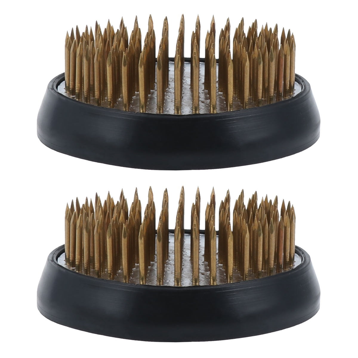 FRCOLOR 2pcs 6cm Copper Needle Flower Arrangement Round Flower ...