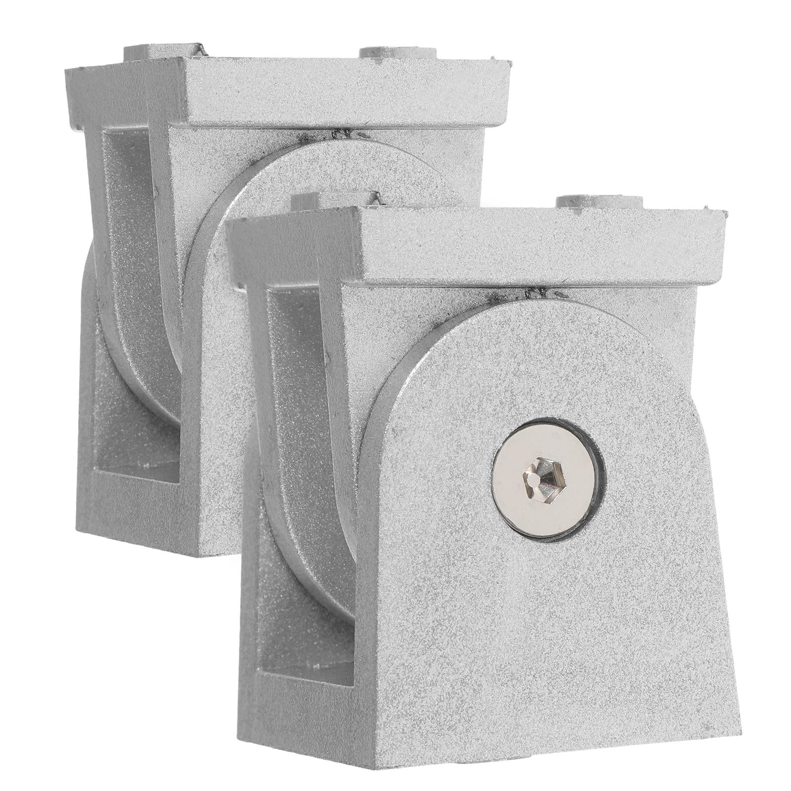 FRCOLOR 2pcs Zinc Alloy Pivot Joint Aluminum Profile Extrusion Joints ...