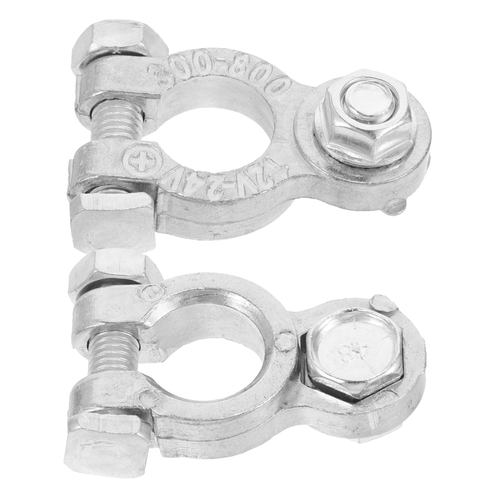 FRCOLOR 2pcs Battery Clamp Battery Charger Clamp Replacement Battery ...