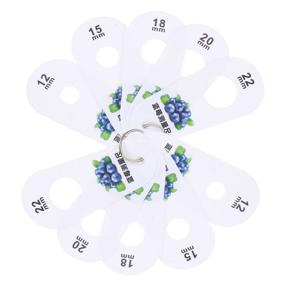 FRCOLOR 2pcs Blueberry Diameter Measurement Tool Accurate And Portable ...