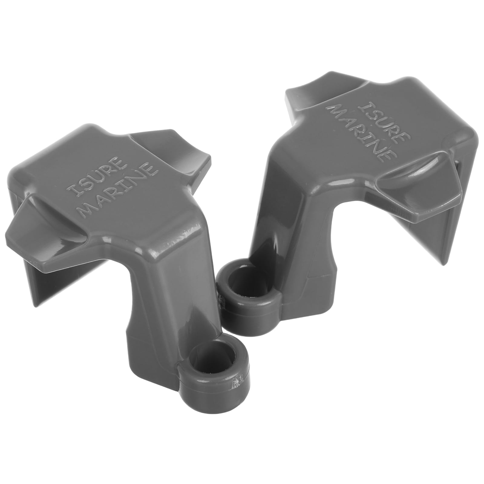 FRCOLOR 2pcs Boat Bumper Clips Pontoon Rail Holder Square Rail Adjuster ...