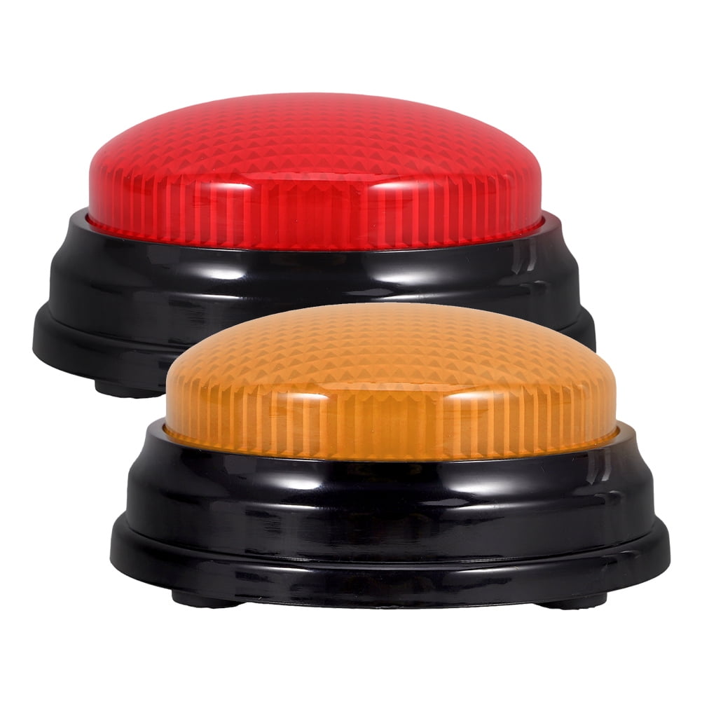 FRCOLOR 2pcs Buzzers For Trivia Games Answer Buzzer with Sound and ...