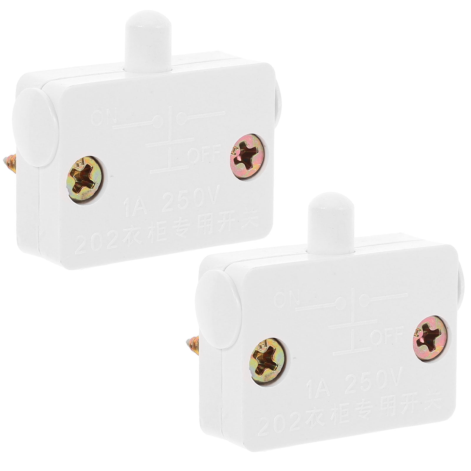 2pcs Automatic Closet Light Switch Touch Switch for Wardrobe Cabinet ...