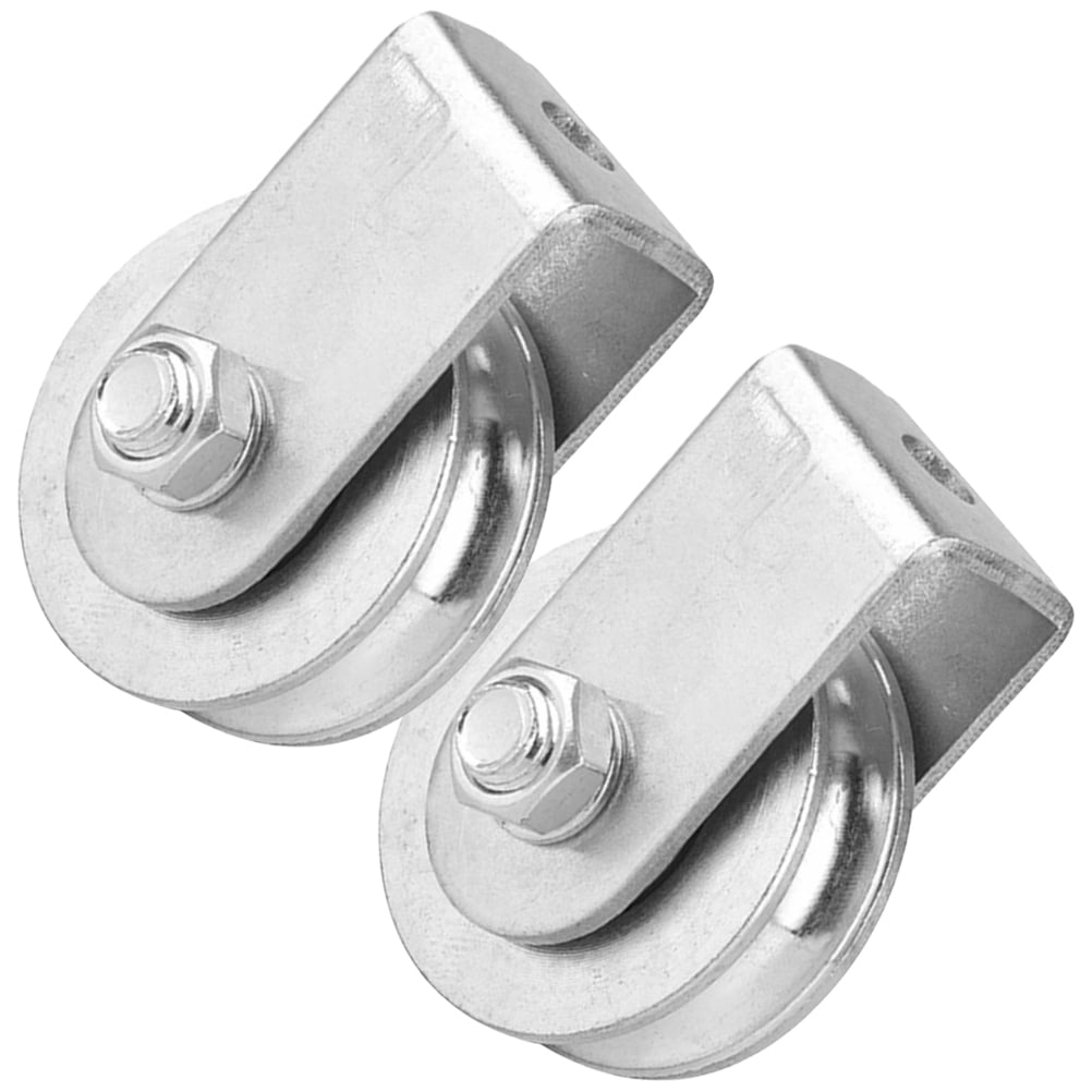 FRCOLOR 2pcs Cable Pulley Heavy Duty Roller Pulley Load Bearing Pulley ...
