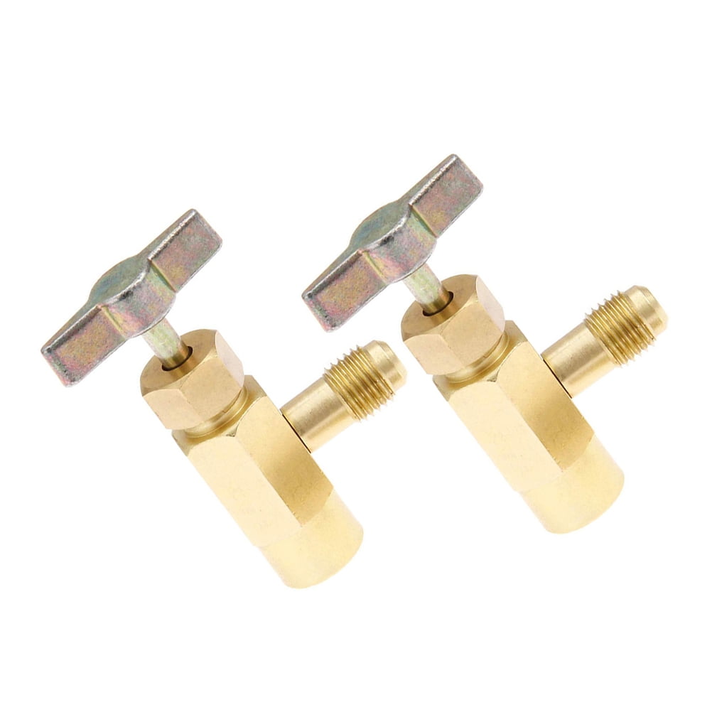 FRCOLOR 2pcs Can Tap Ac Refrigerant Tap With 1/2 Threaded Valve Tool Ac ...