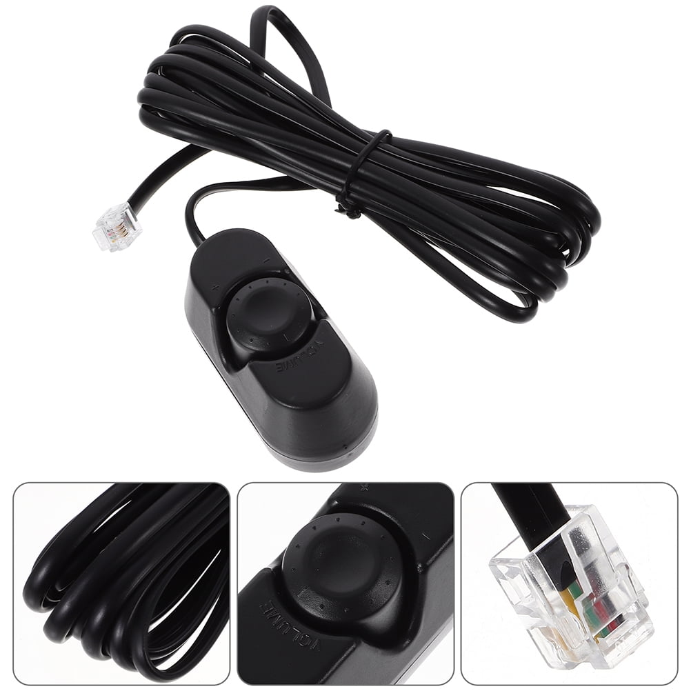 FRCOLOR Subwoofer Volume Control Knob for Car Use Black PVC Built to ...