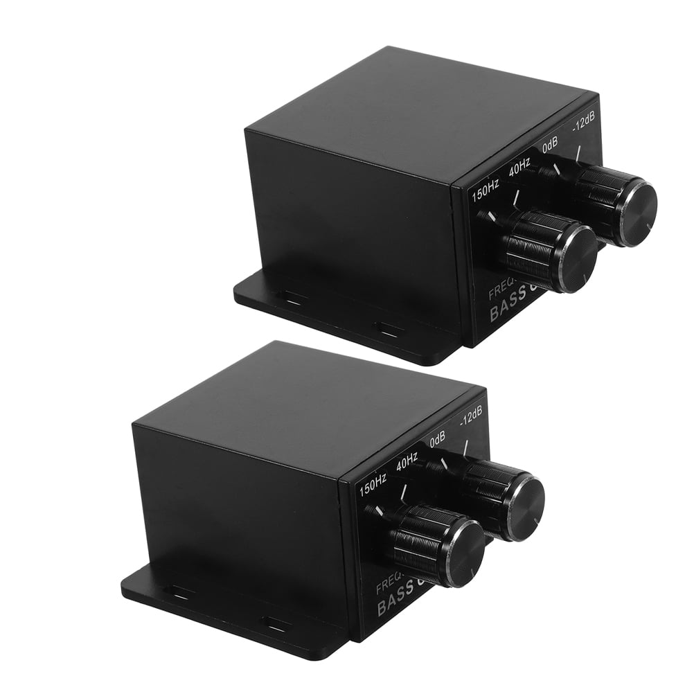 FRCOLOR 2pcs Car Audio Amplifier Bass Control Knob Universal Volume ...