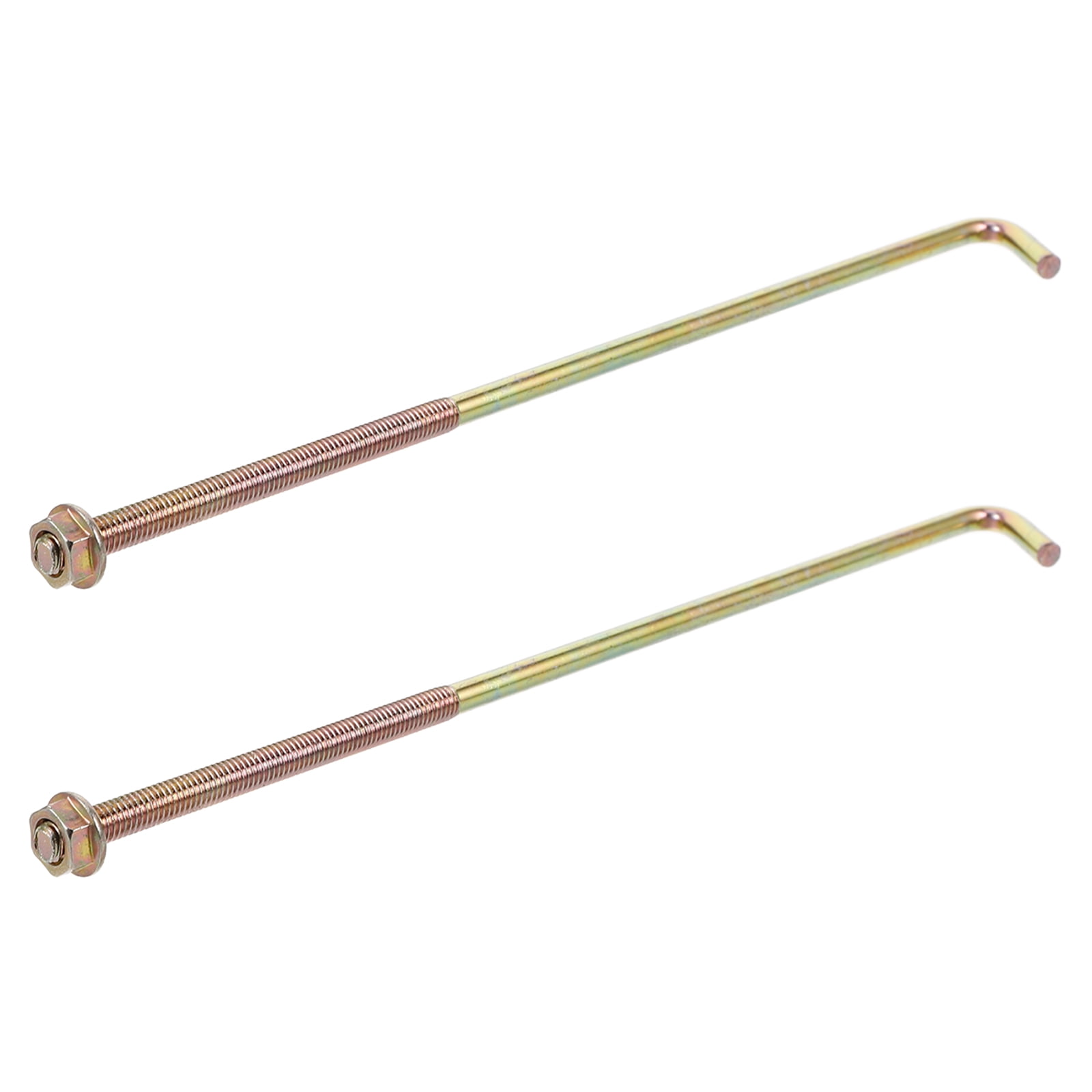 FRCOLOR 2pcs Car Battery Hold Down J Bolts Battery Hold Down Bracket J ...