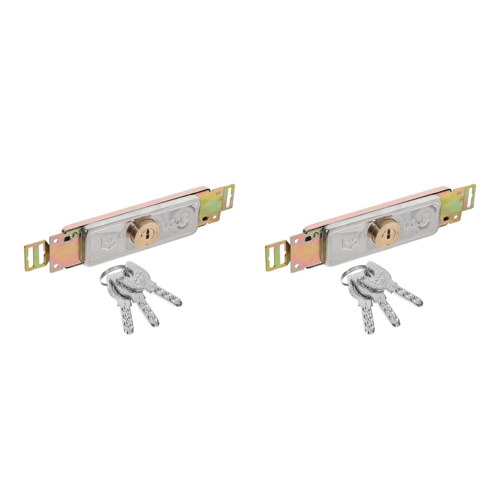FRCOLOR 2pcs Cross Key Metal Center Rolling Shutter Door Lock For ...