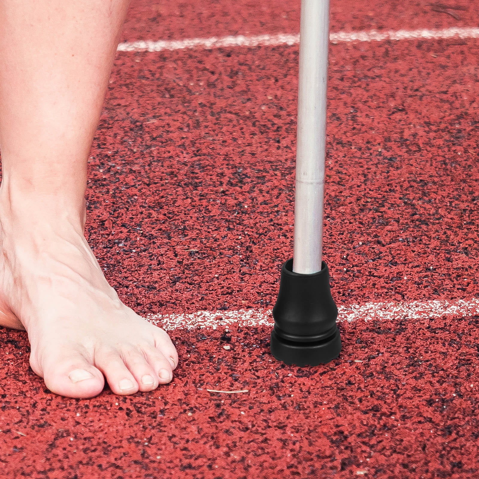 FRCOLOR 2pcs Crutches Feet Accessories Rubber Cane Tips Heavy Duty ...