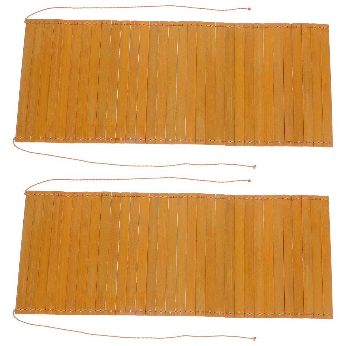 FRCOLOR 2pcs DIY Bamboo Page Multipurpose Bamboo Sheet Blank Bamboo ...