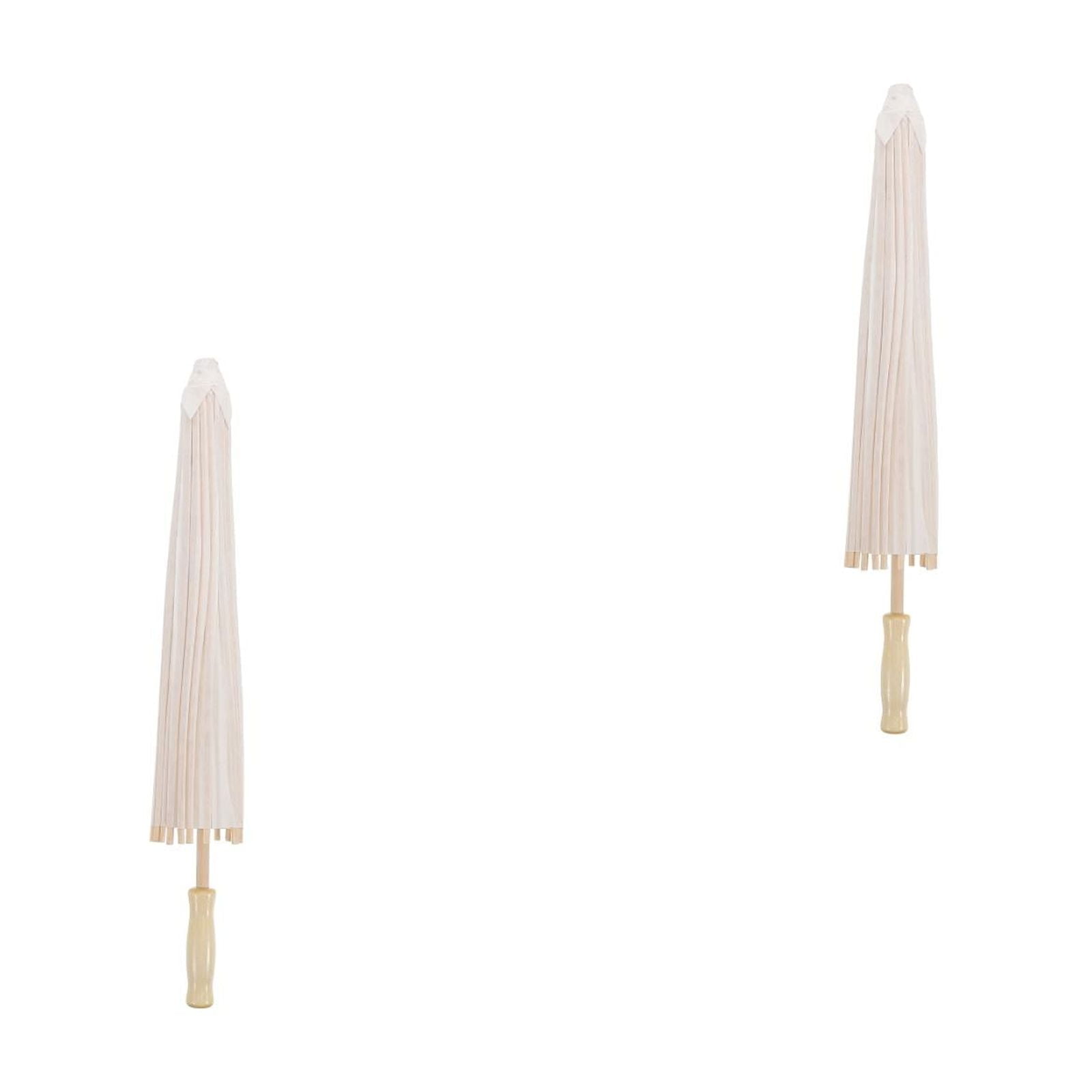 FRCOLOR 2pcs DIY Paper Umbrella Crafts Making Graffiti Painting ...