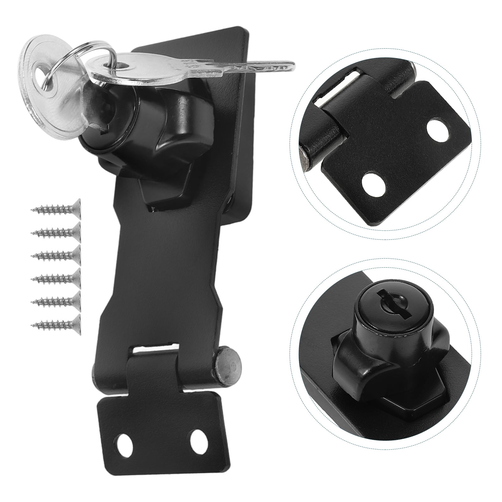 FRCOLOR 2pcs Door Latch Cupboard Door Latch Bathroom Stall Lock ...
