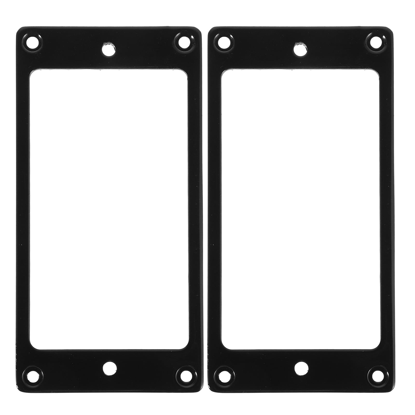 FRCOLOR 2pcs Electric Guitar Metal Pickup Frames Dual Coil Flat ...