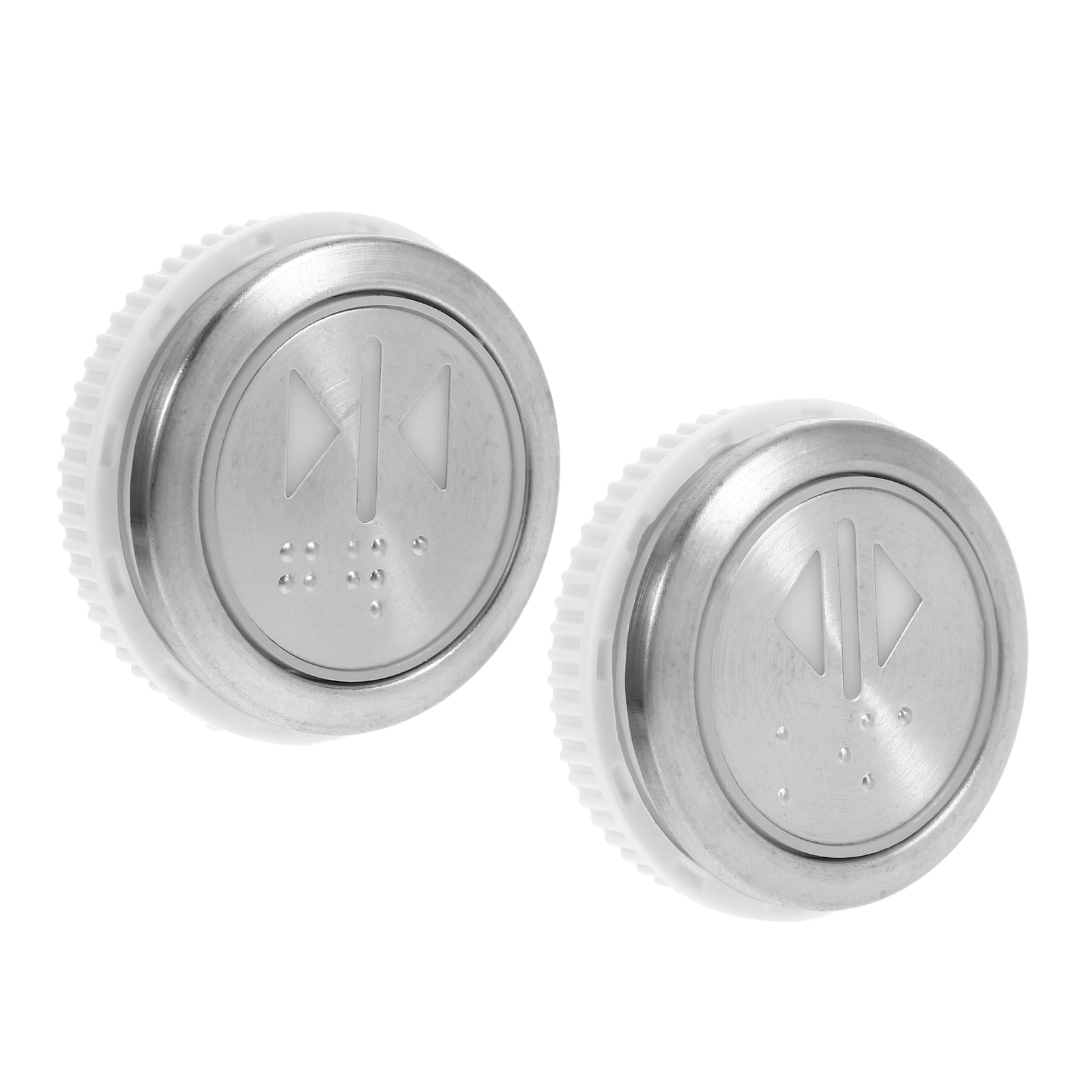 FRCOLOR 2pcs Elevator Push Button For Lift Panels Stainless Steel Round ...