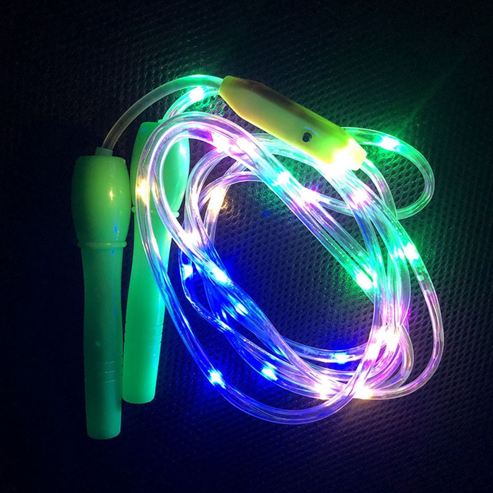 FRCOLOR 2pcs Flash Rope for Kids Playing Extremely Smooth Turning LED ...