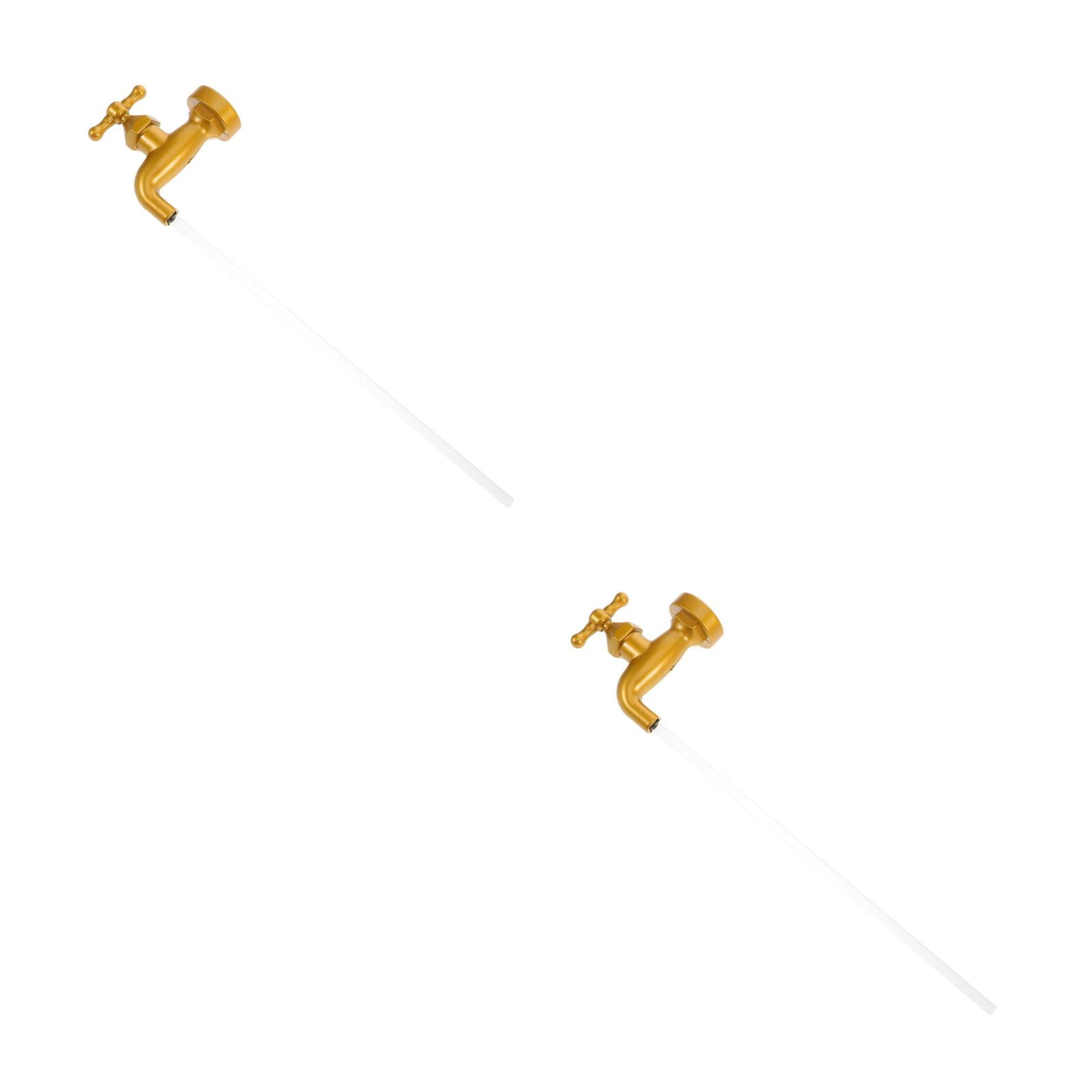 FRCOLOR 2pcs Floating Faucet for Home Decor Invisible Faucet Floating ...