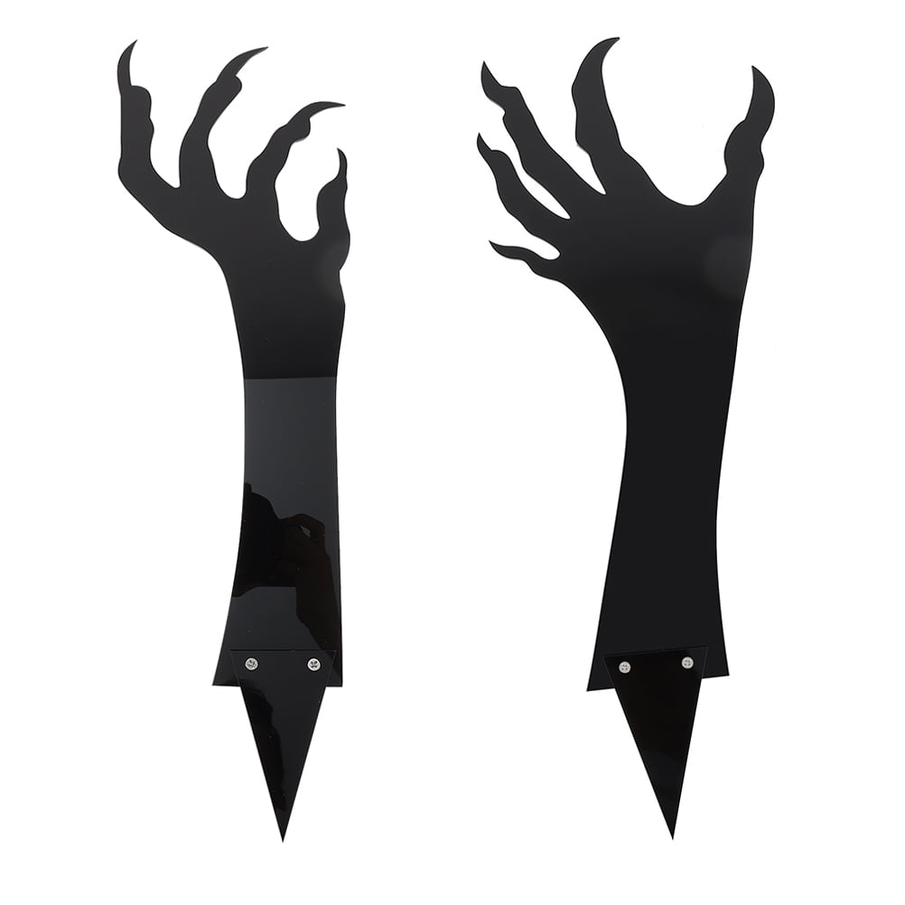 FRCOLOR 2pcs Ghost Hands Stake Ghost Hands Stake Yard Signs Scary ...