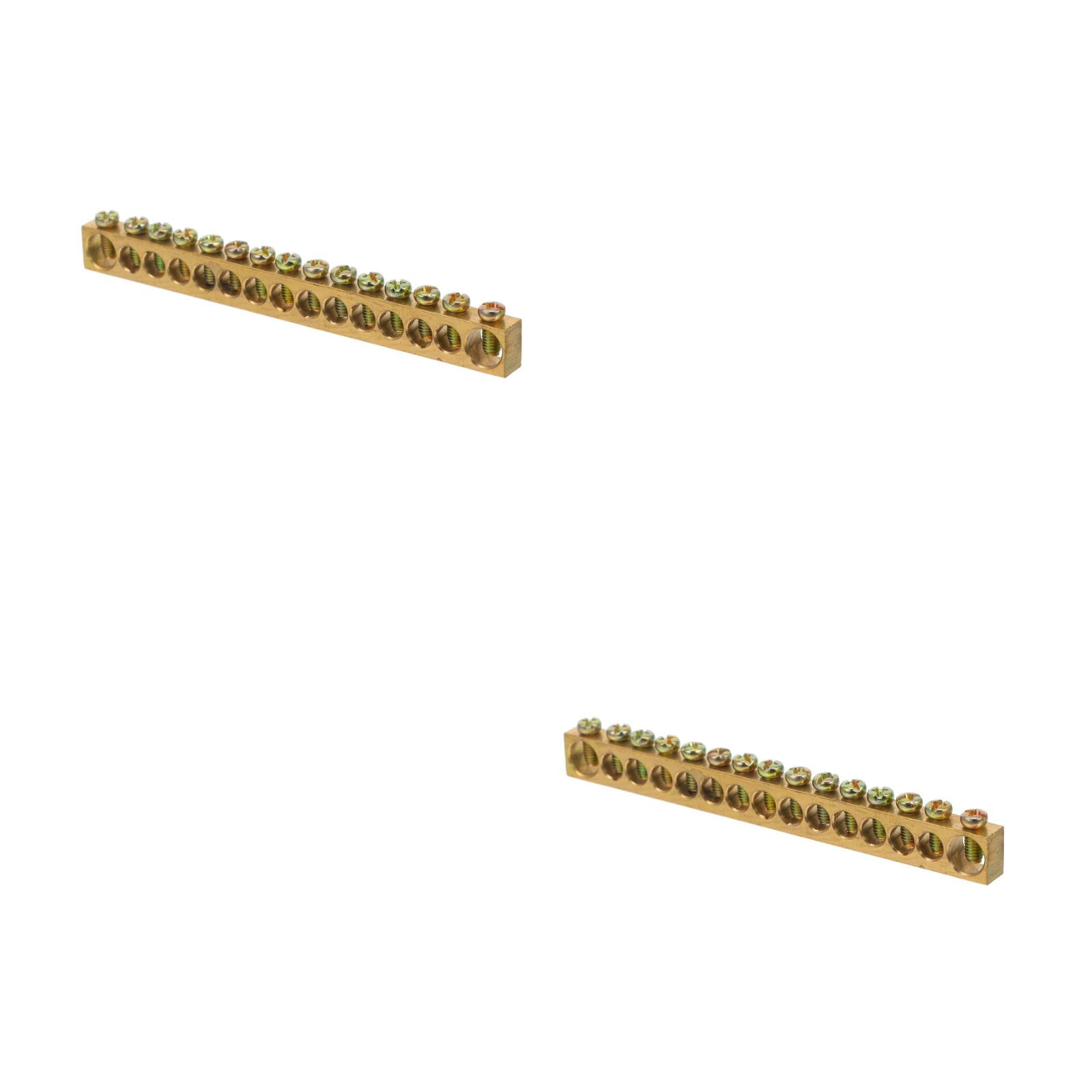 FRCOLOR 2pcs Grounding Block Bus Bar Battery Terminal Block Bus Bar 15 ...