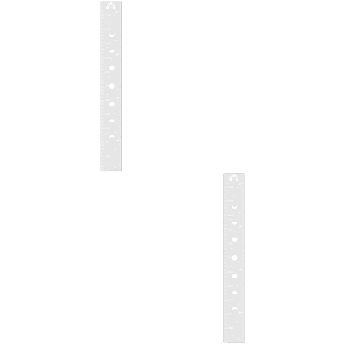 FRCOLOR 2pcs Growth Chart Wall Label Baby Height Indicator Tape Ruler ...