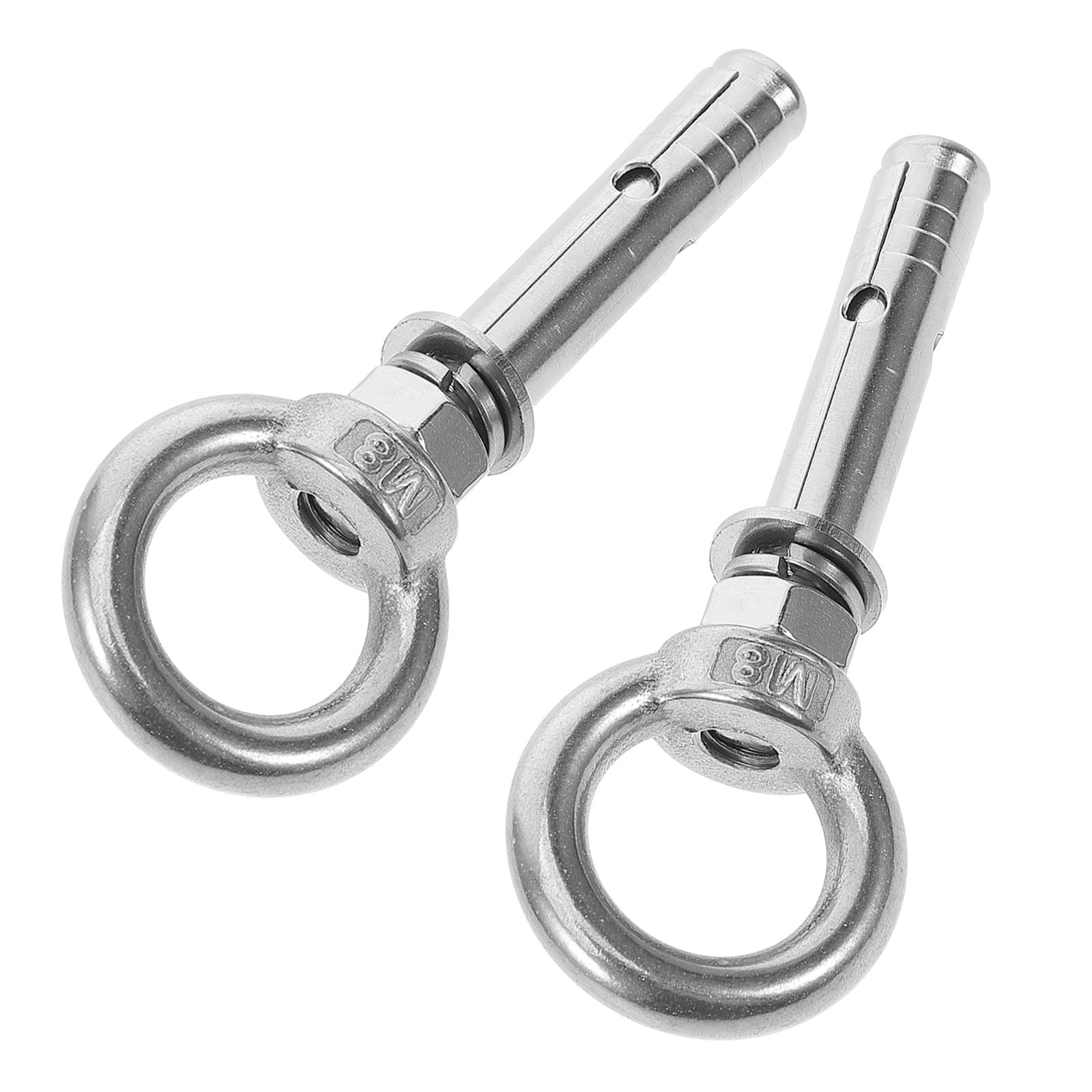 FRCOLOR 2pcs Hammock Hanging Bolt Heavy Duty Eye Bolt Metal Lifting ...