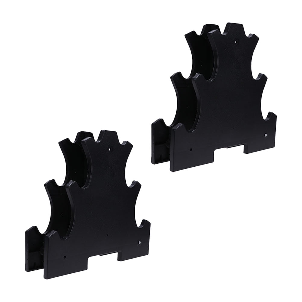 FRCOLOR 2pcs Hand Weights Rack Tower 3-Tier Dumbbell Holder for Home ...