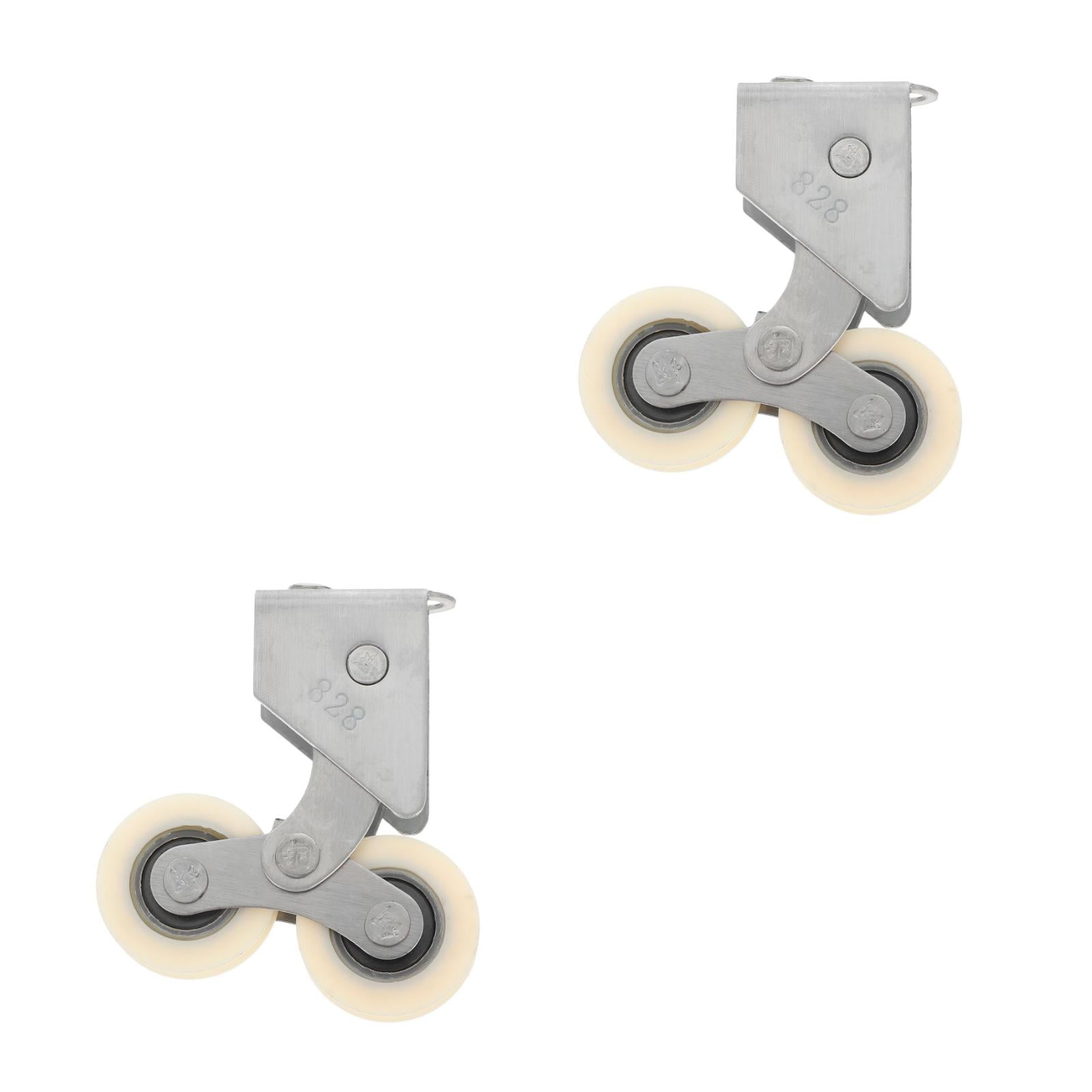 FRCOLOR 2pcs Heavy Duty Sliding Door Roller Assembly Ball Wheel Bearing ...