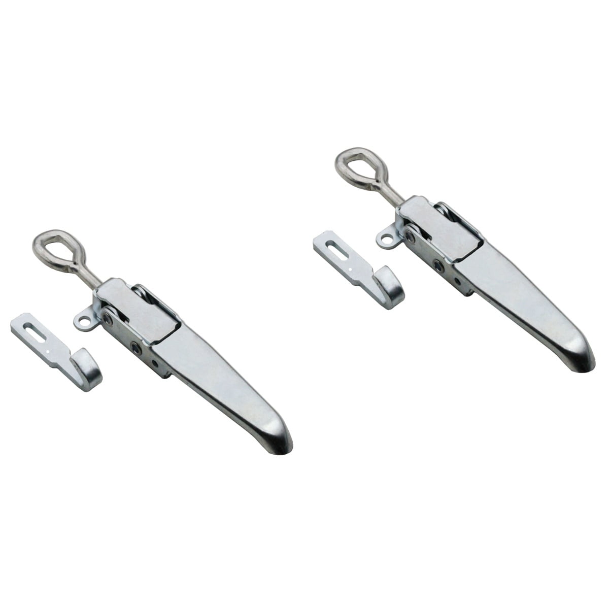 FRCOLOR 2pcs Heavy Trailer Buckle Barrel Hasp Beam Clamp Agrafe Anchor ...