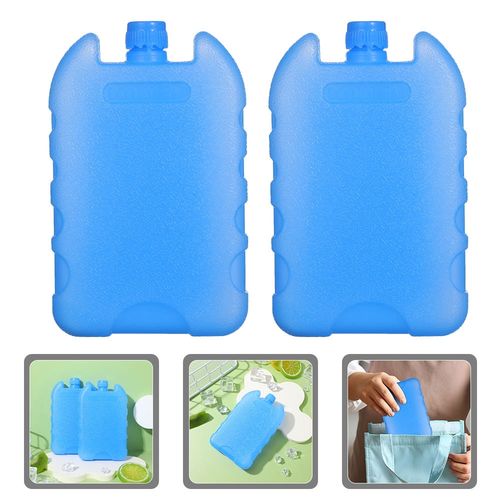 FRCOLOR 2pcs Ice Packs Reusable Ice Bags Sturdy Plastic Ice Packs Multi ...