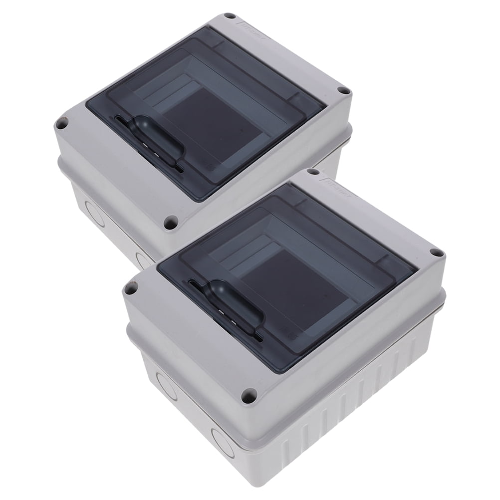FRCOLOR 2pcs Ip65 Distribution Protection Box Circuit Breaker ...
