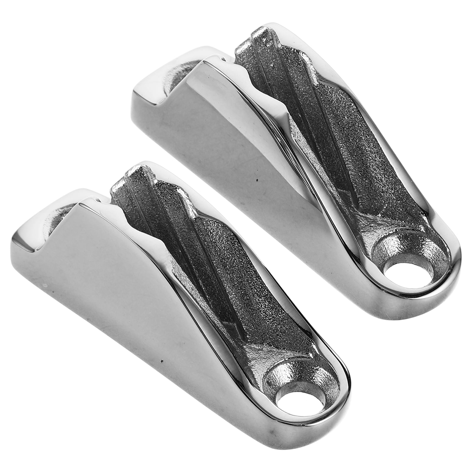 FRCOLOR 2pcs Kayak Cleat Clam Cleat Boat Cleats Stainless Steel Boat ...
