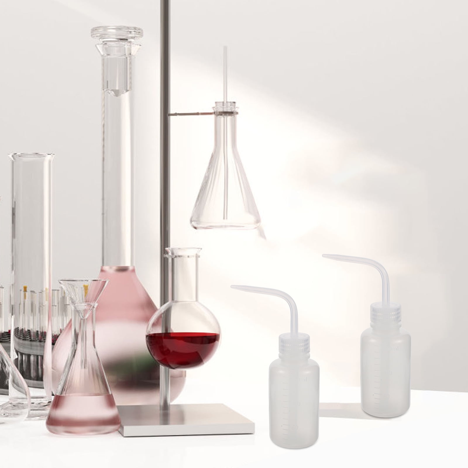 FRCOLOR 2pcs Lab Squeeze Bottles Eyelash Extension Irrigation Bottle ...