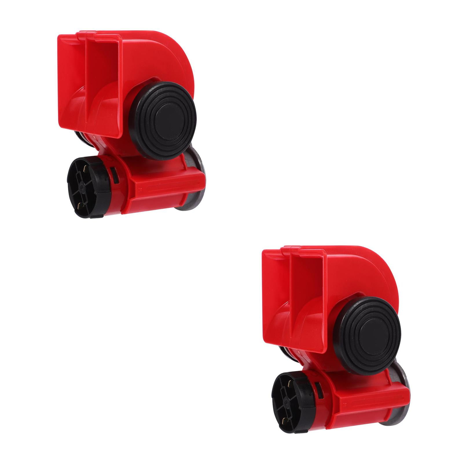 FRCOLOR 2pcs Loud Car Air Horn 12v Snail Electric Air Horn For Truck ...