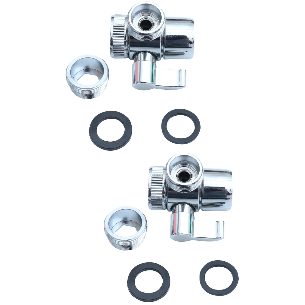FRCOLOR 2pcs Metal Faucet Diverter Faucet Adapter Hose Attachment ...