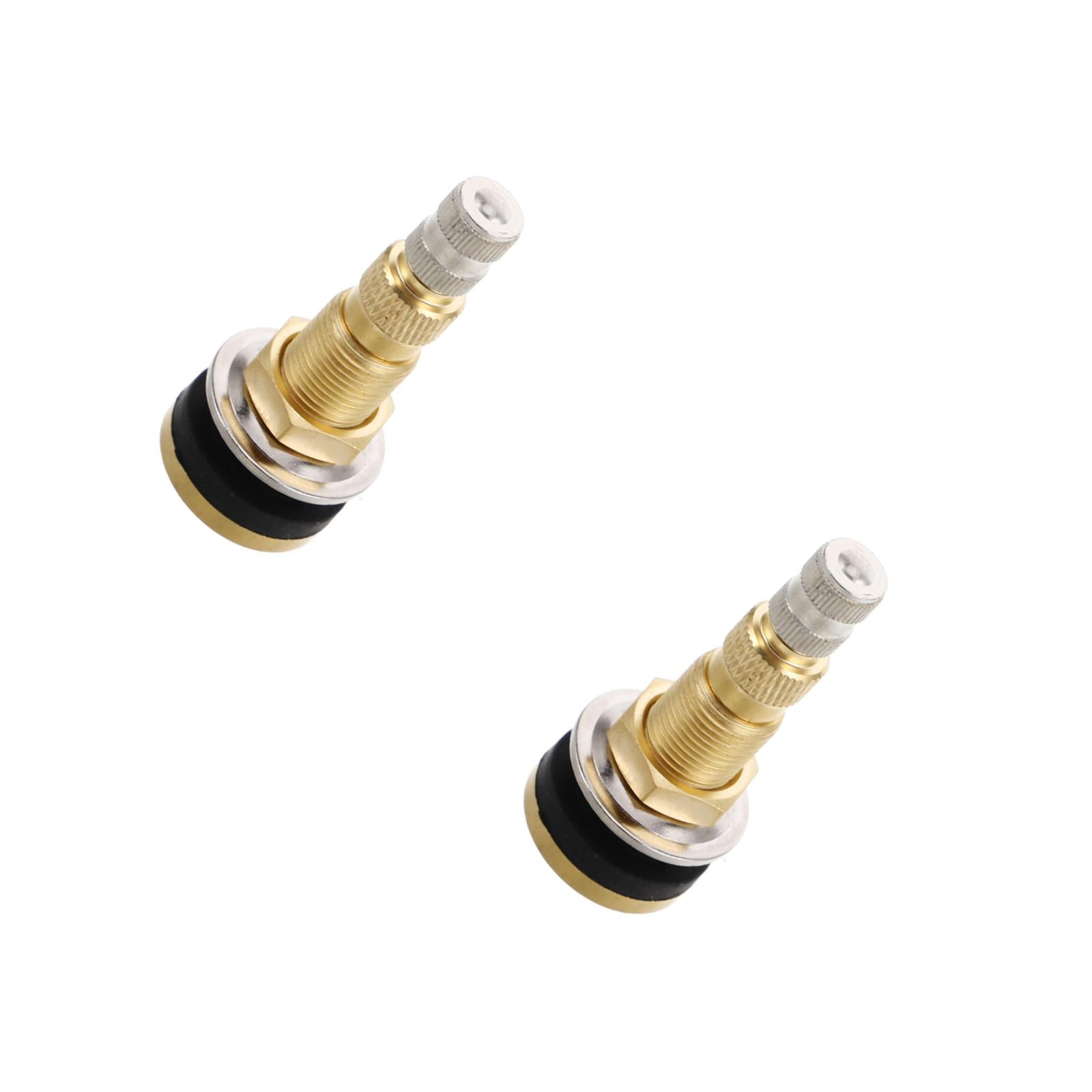 FRCOLOR 2pcs Metal Valve Stem Truck Valve Stem Tubeless Tires Air Valve ...