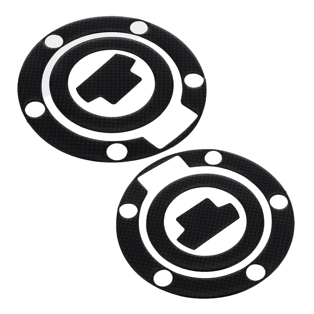 Motorcycle Tank Decals with Claw and Fish Bone Design 2pcs Black ...