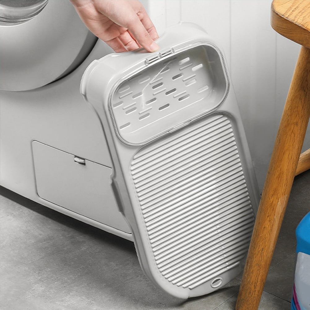 FRCOLOR 2pcs Plastics Clothes Washboards Laundry Board Household Hand ...