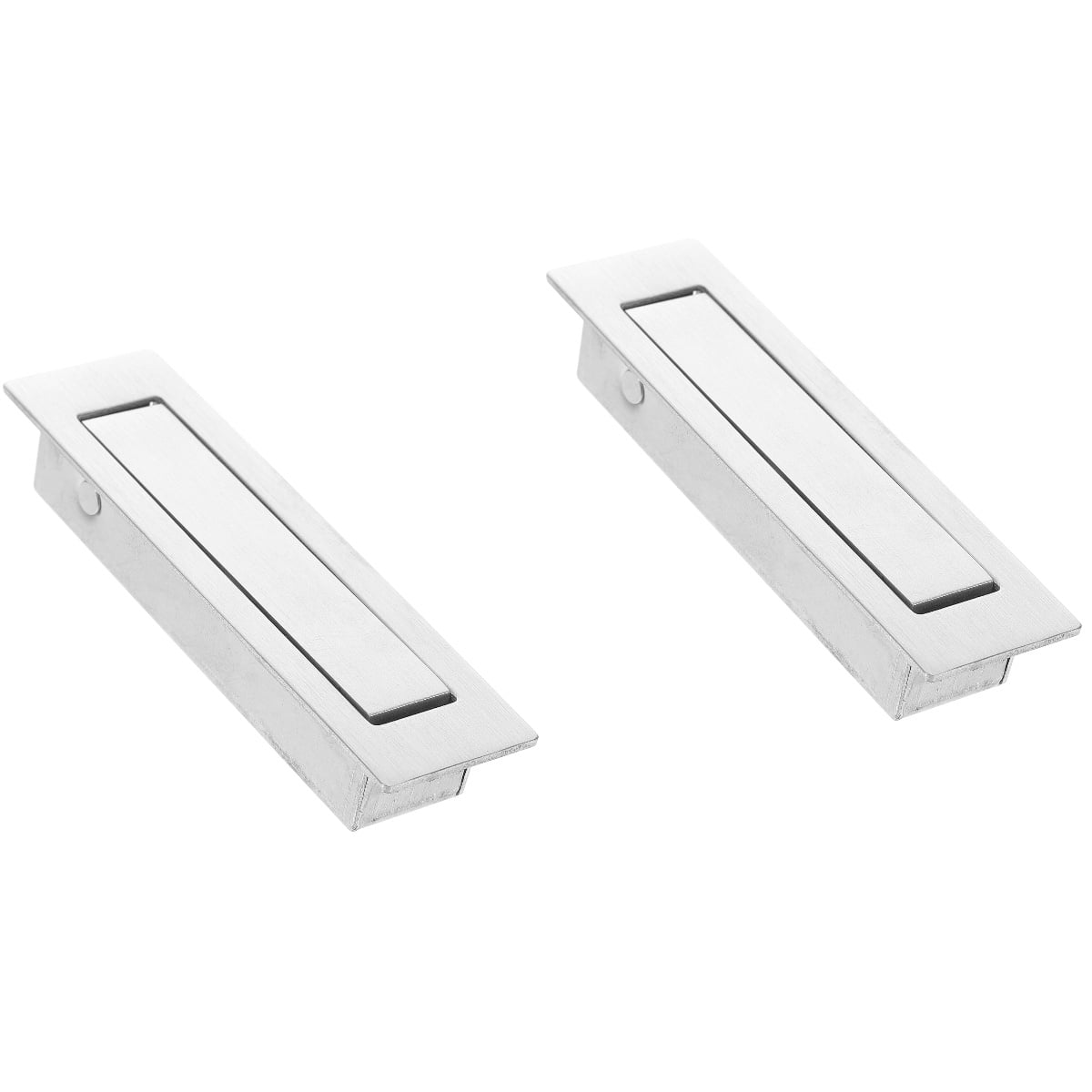 FRCOLOR 2pcs Pocket Door Pull Cabinet Door Recessed Handle Barn Door ...