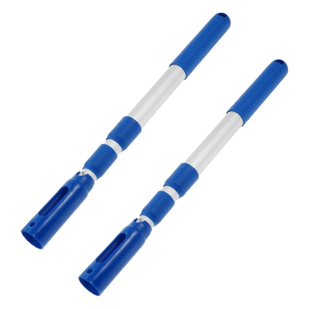 FRCOLOR 2pcs Pool Net Pole Metal Connecting Pole Swimming Pool Net ...