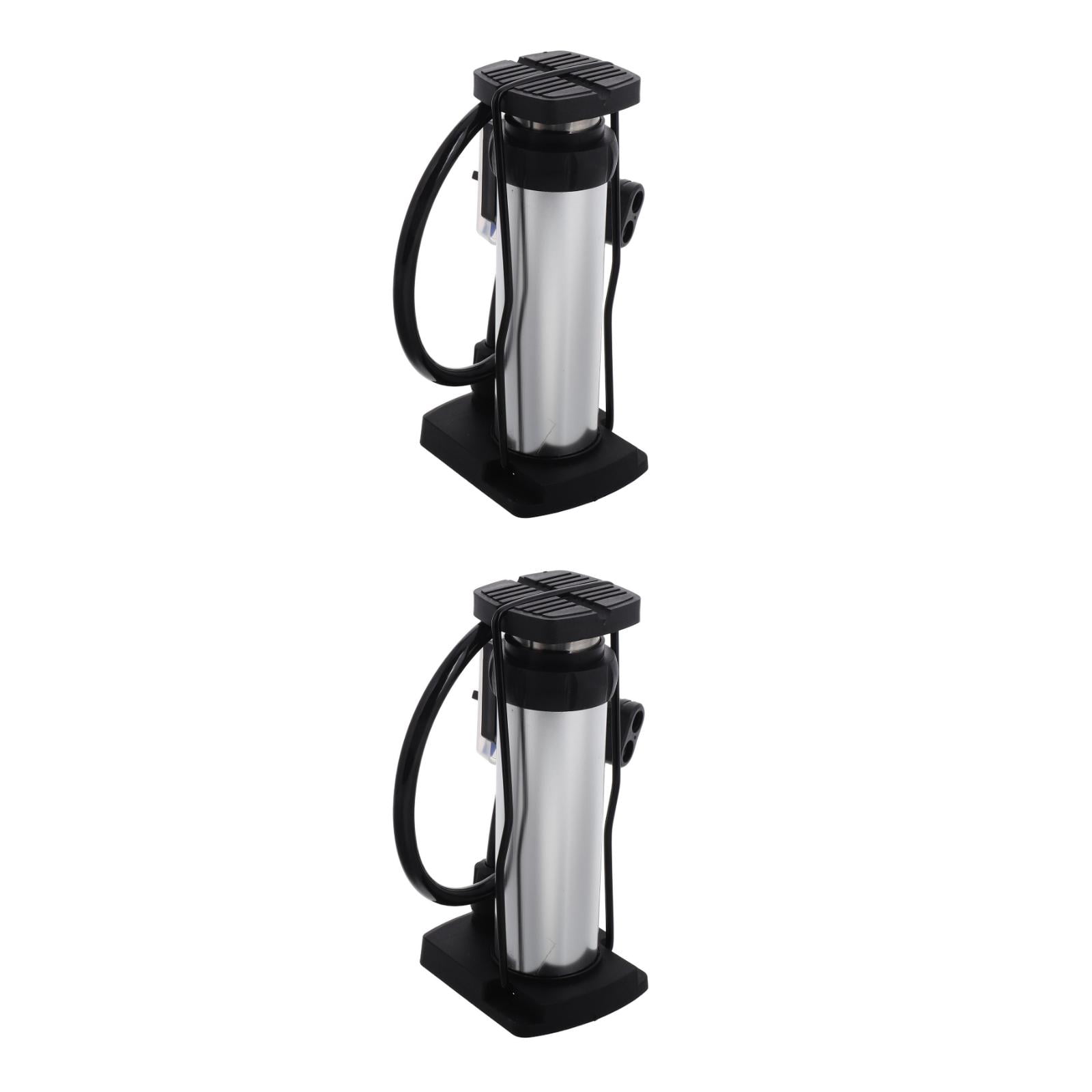 DECOMELODY 2pcs Bike Floor Pump High Pressure Foot Pump for Car Bike ...