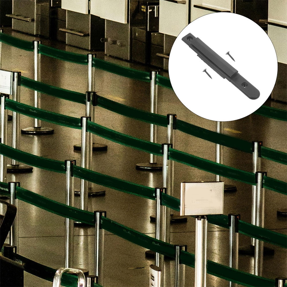 FRCOLOR 2pcs Rope Safety Barrier Receiver Moving Belt Receiver ...