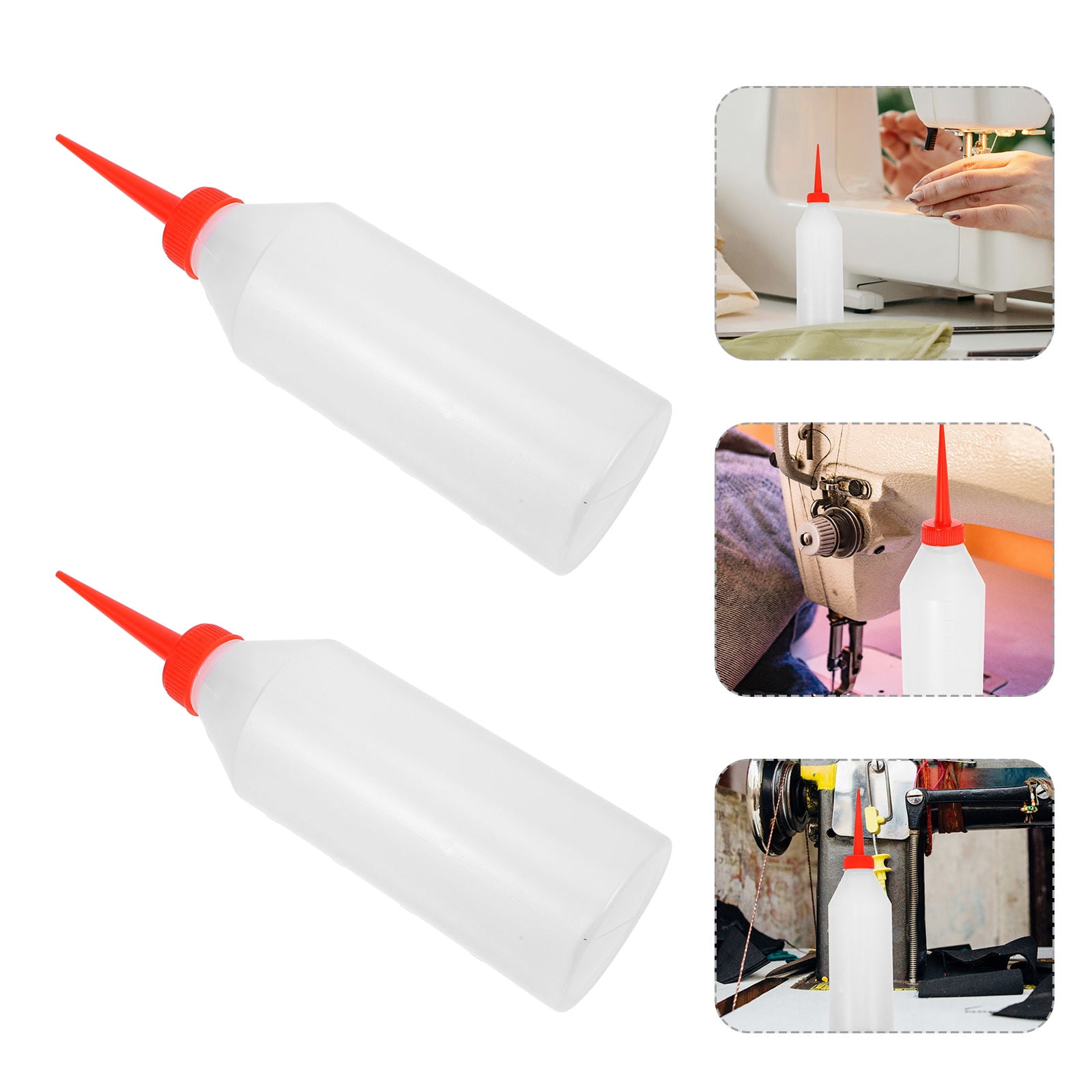 FRCOLOR 2pcs Sewing Machine Oil Applicator Plastic Oil Injection ...