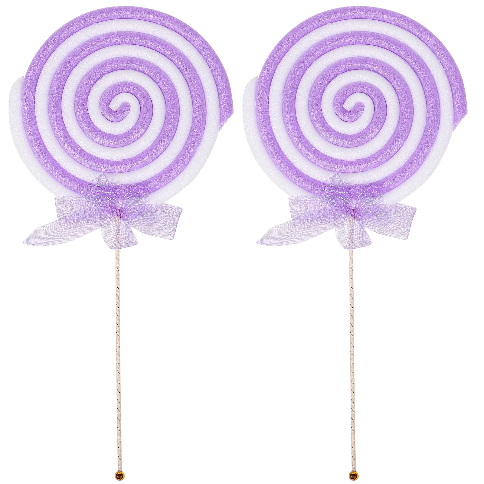 FRCOLOR 2pcs Simulation Lollipop Props Fake Lollipop Photo Prop ...