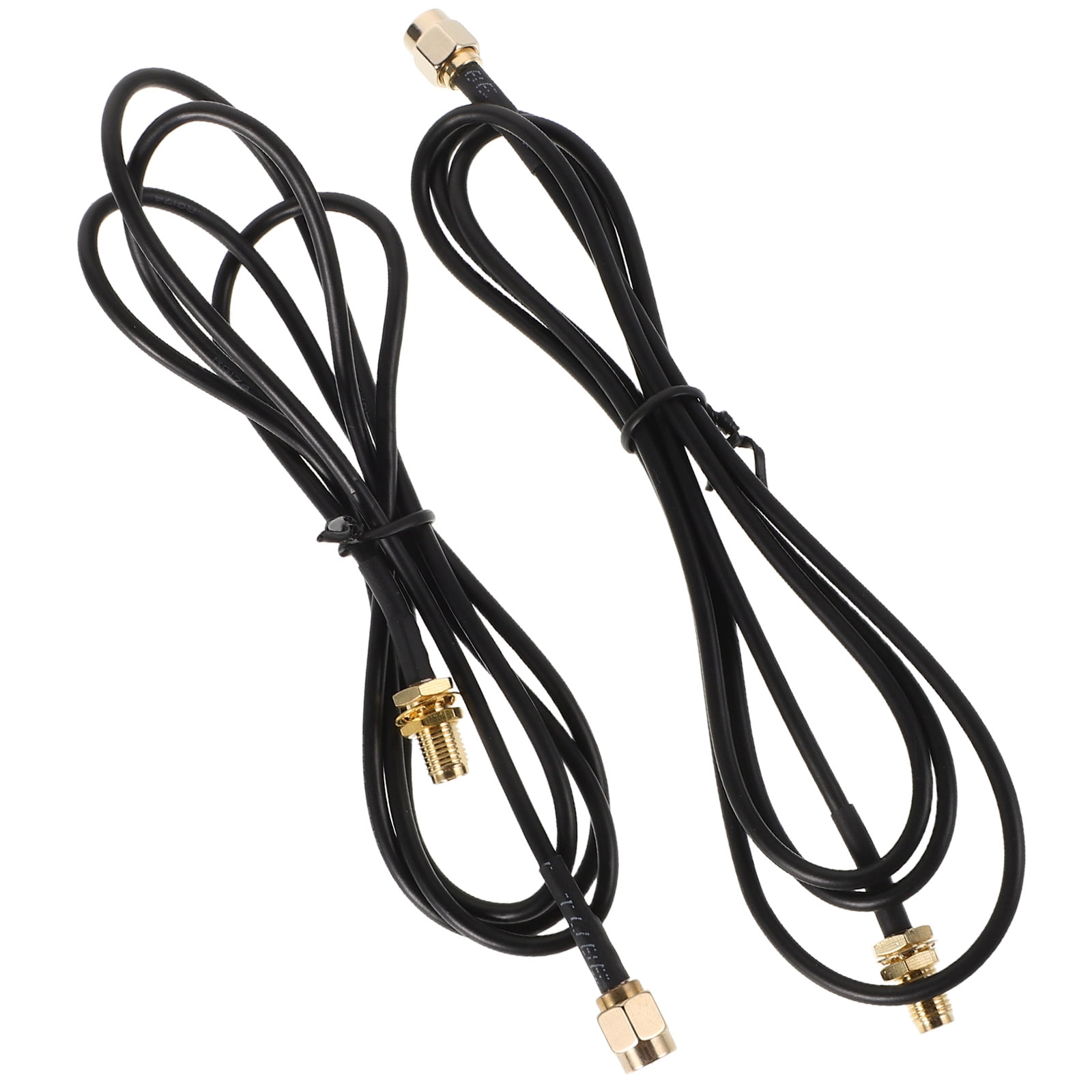 FRCOLOR 2pcs Sma Male To Female Coaxial Extension Cable For Antenna ...