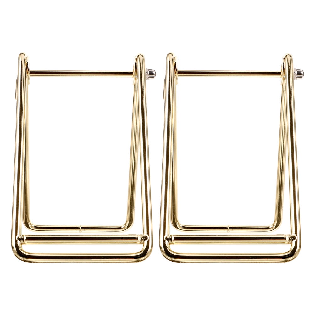 FRCOLOR 2pcs Stainless Steel Tickets Dispenser Delicate Ticket Holder ...